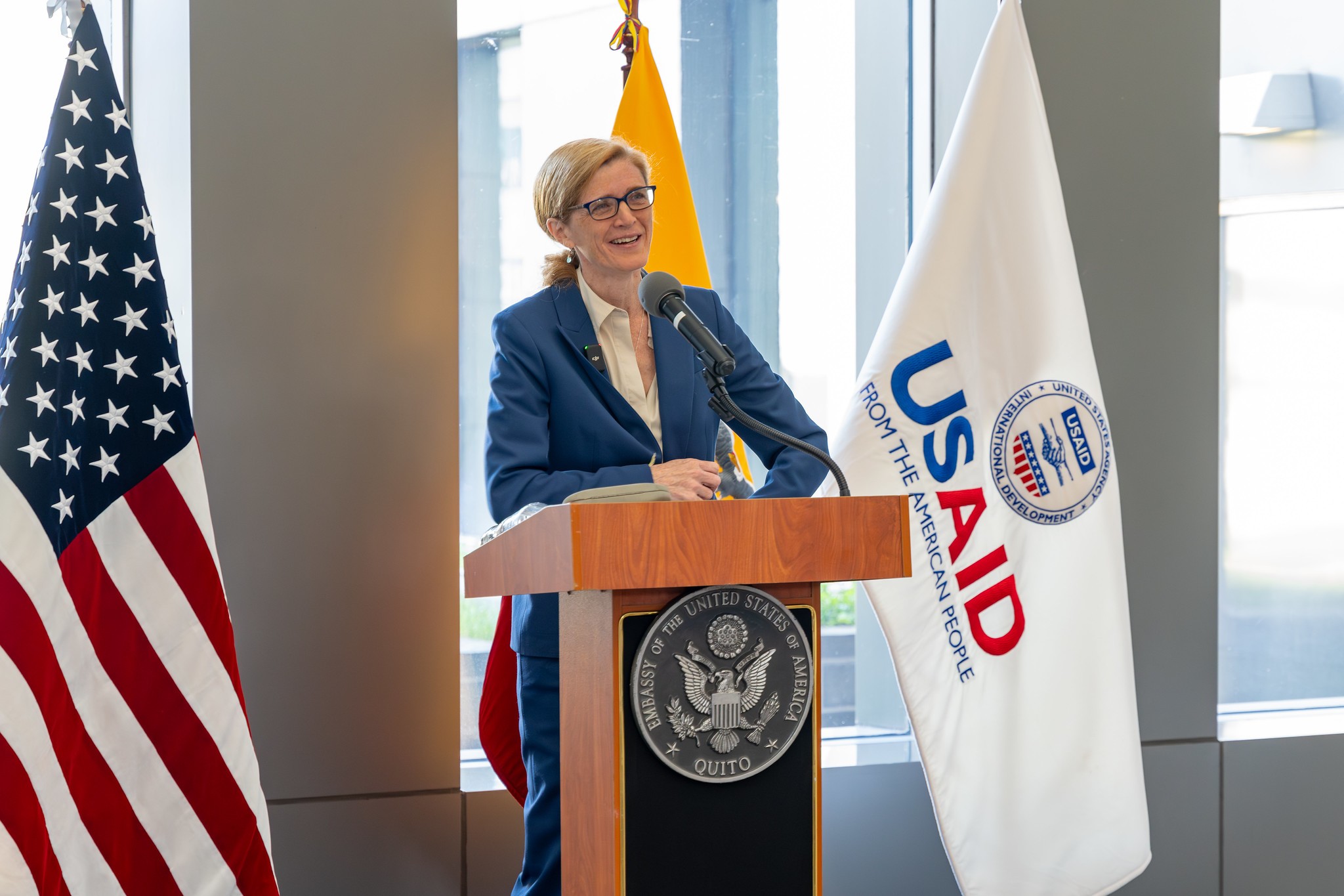USAID Administrator Visits New Citizen Security Program in Ecuador